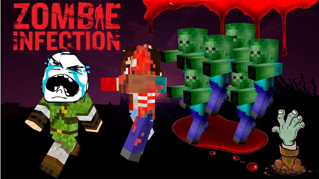 PLAGA ZOMBIE INFECTA A LA POBLACIÓN Y AMIGOS | MINIJUEGO MINECRAFT ...