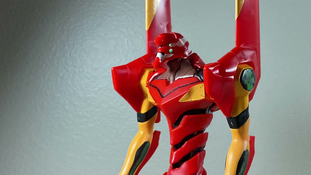 EVA Unit-02 test animations (Evangelion Stop motion) - YouTube