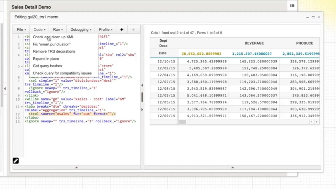 1010data Demo: Macro Language Workshop - YouTube