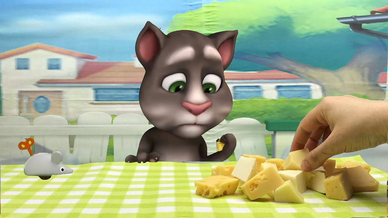 Talking Tom Shorts 2 - Whack-a-Mouse in real life. DIY - YouTube