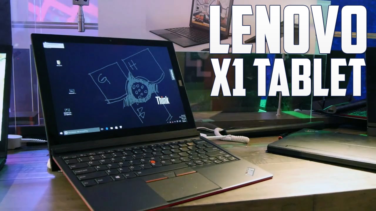 Lenovo ThinkPad X1 tablet, primeras impresiones CES 2016 - YouTube