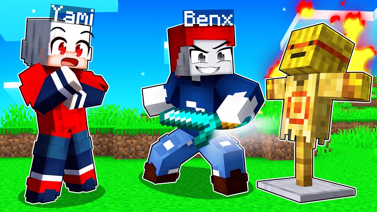 BENX TRAINIERT MICH für FINALEN KAMPF in MINECRAFT HELDEN! (PvP Trainer ...