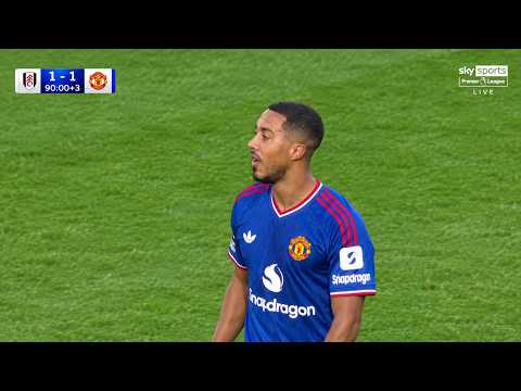 YOURI TIELEMANS MASTERCLASS vs FULHAM! 🔥 | Man United 1-1 Fulham