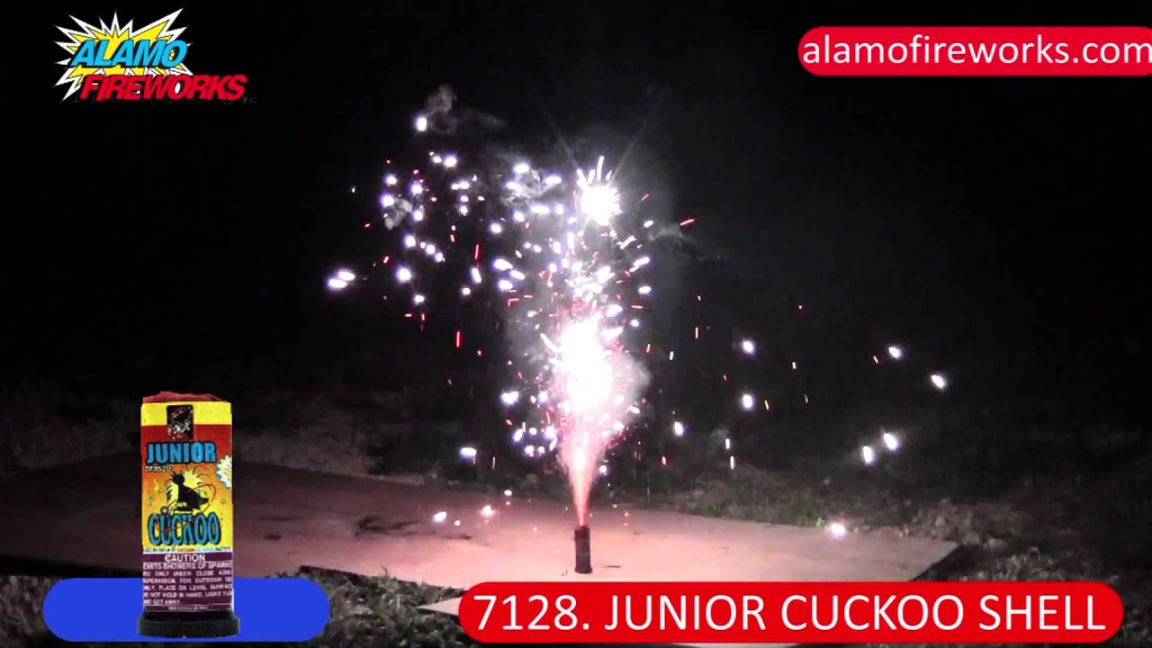 7133 Junior Cuckoo Shell - Alamo Fireworks - YouTube