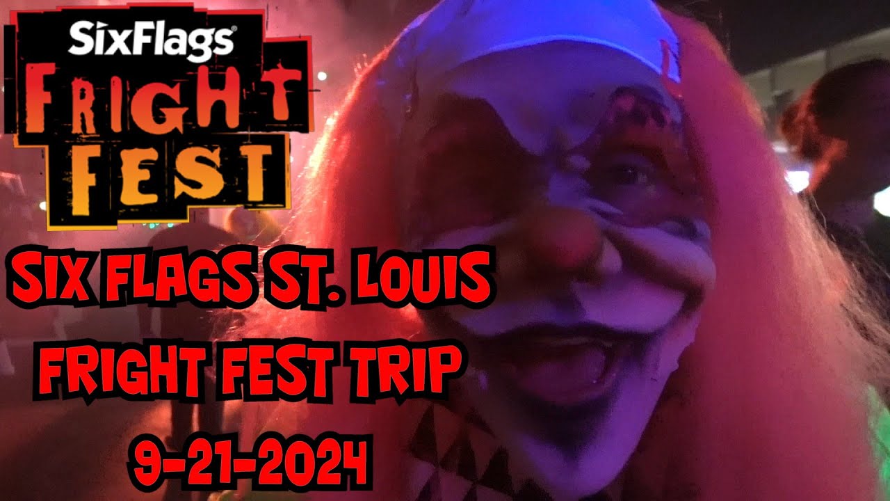 Six Flags St. Louis Fright Fest Trip 9-21-2024 - YouTube