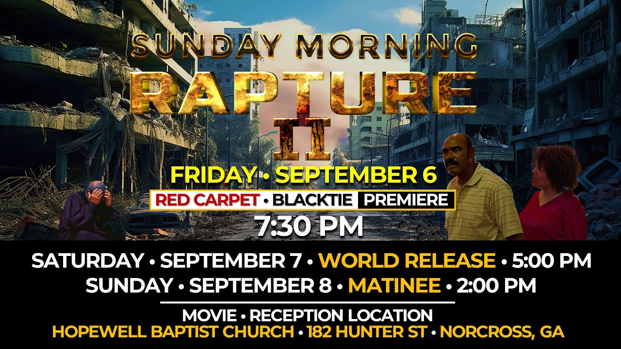 Sunday Morning Rapture Red Carpet Premiere - YouTube