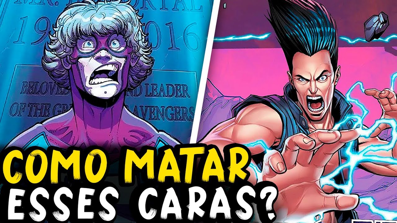 11 Personagens da MARVEL Dificil de MATAR - YouTube
