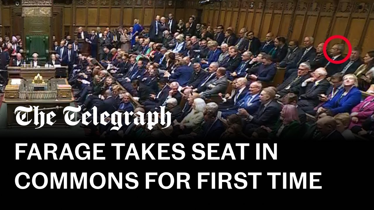 In full: Reform MPs struggle to find seats as they arrive in Commons ...