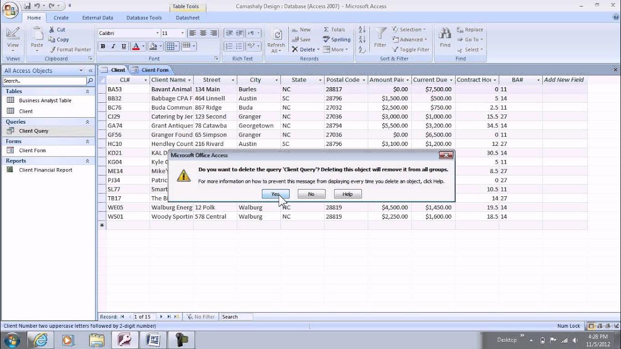 How to Query Using Specific Letters in a Name - YouTube