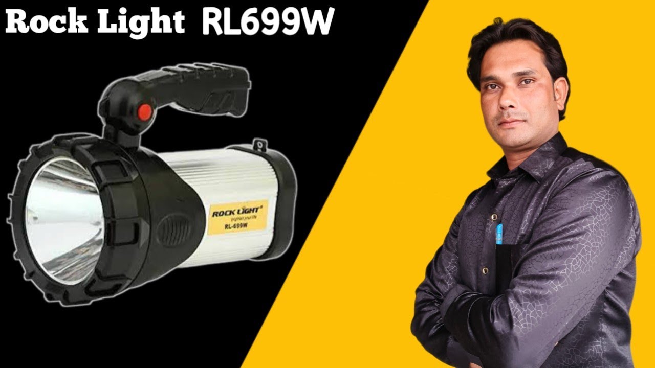 Rock Light RL 699W | Kisan Torch Light | Rock Light 699W | Rock Light ...
