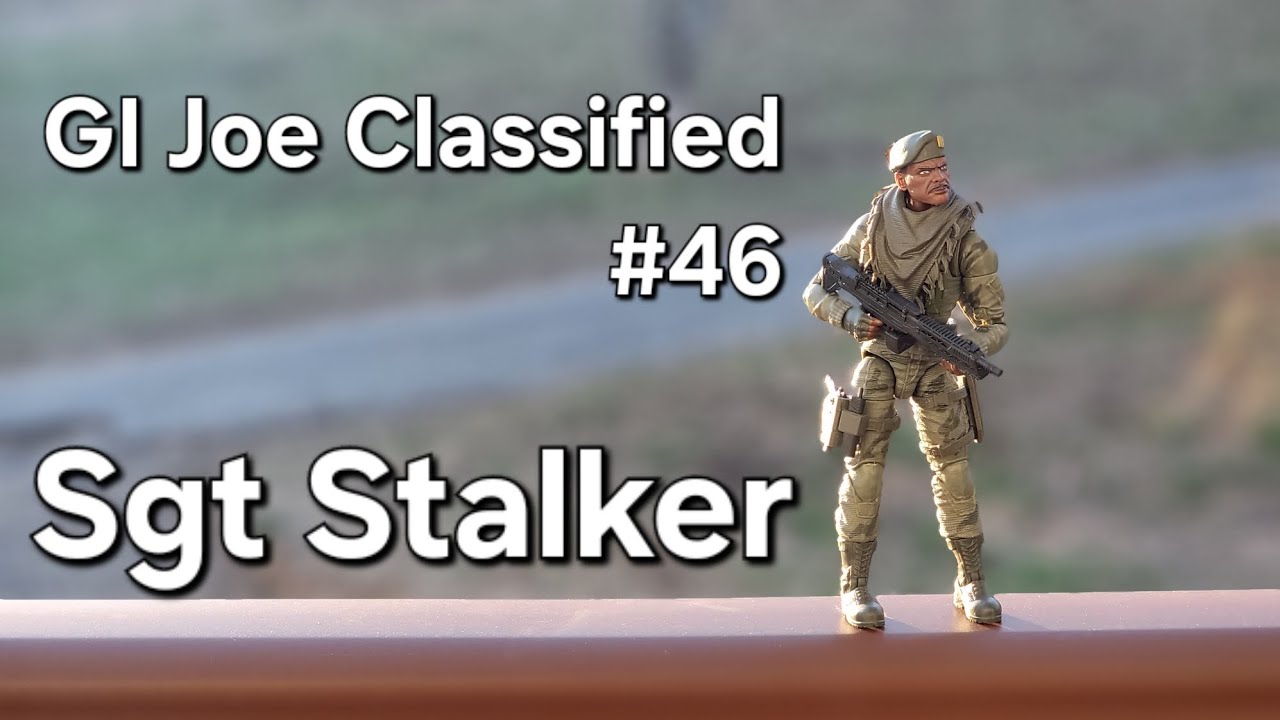 GI Joe Classified #46 Sgt Stalker: Quick Review #hasbro #gijoe - YouTube