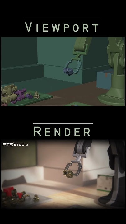 Viewport vs Render – Blender 4.3 #blender #automobile #cgi #3danimation #3dmodeling #shorts ...