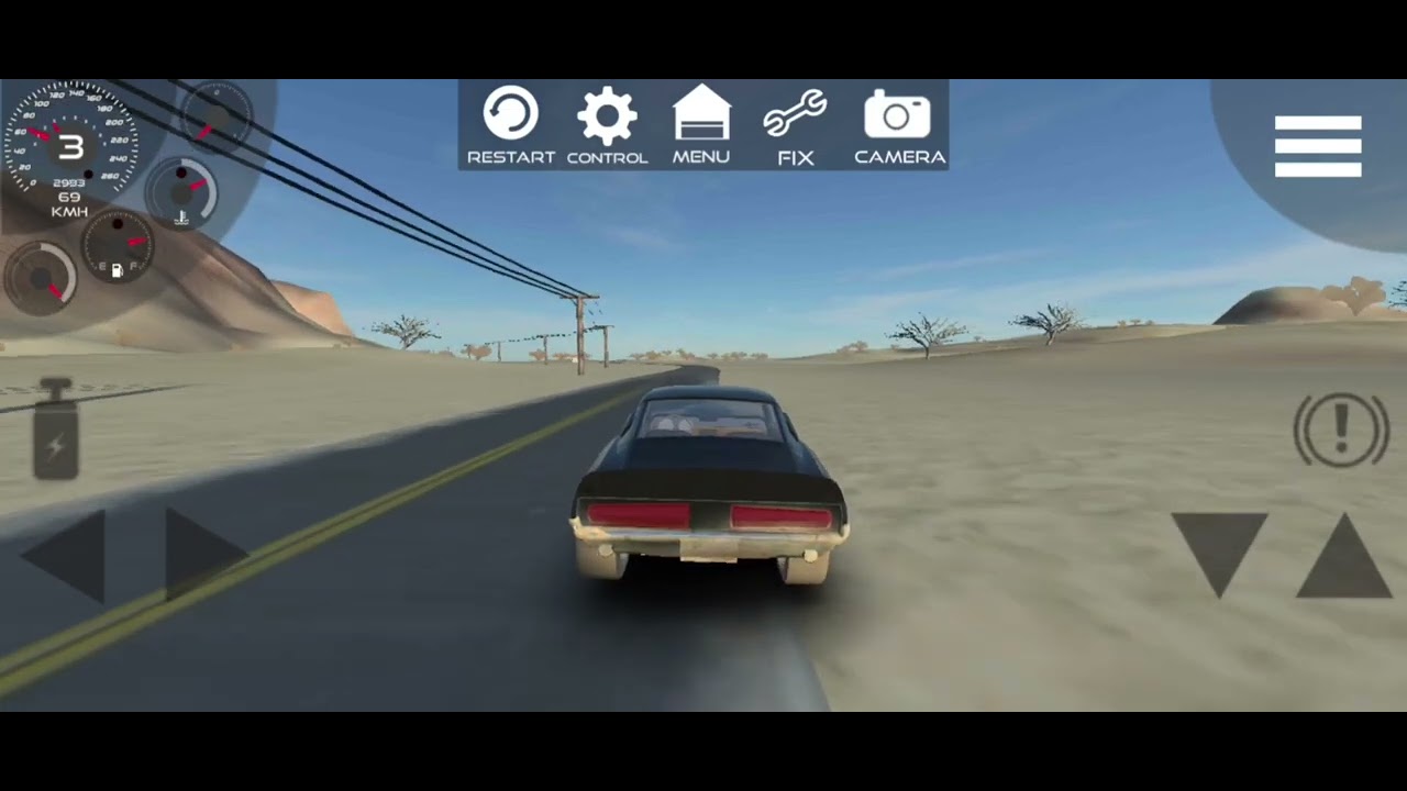 classic American car driving schools simulator Android games play - YouTube