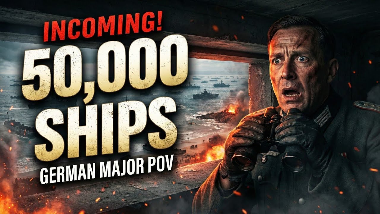 The German Major Who Saw D-Day First — Real Combat POV - YouTube