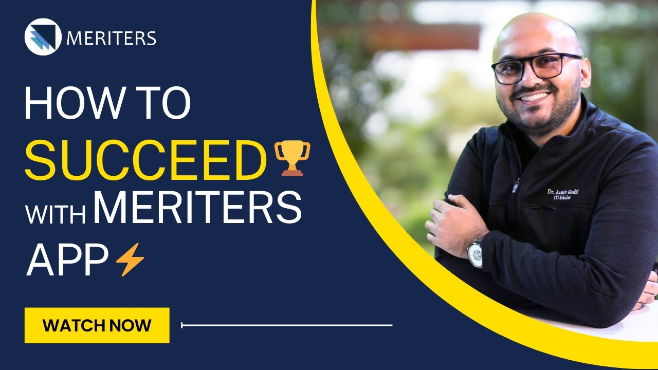 NEET MDS | INI-CET MDS | BDS | How to SUCCEED🏆 with MERITERS App⚡ | Top ...