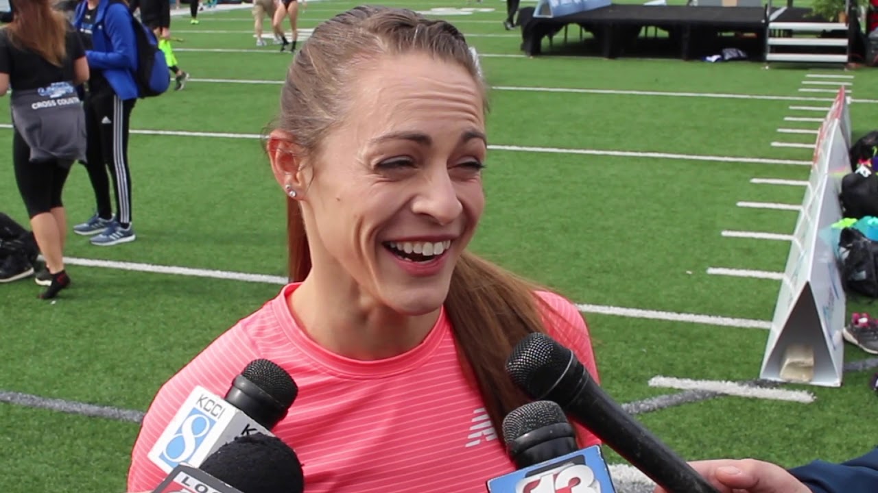 Jenny Simpson, New Balance | 2-Mile Preview | 2018 Drake Relays ...