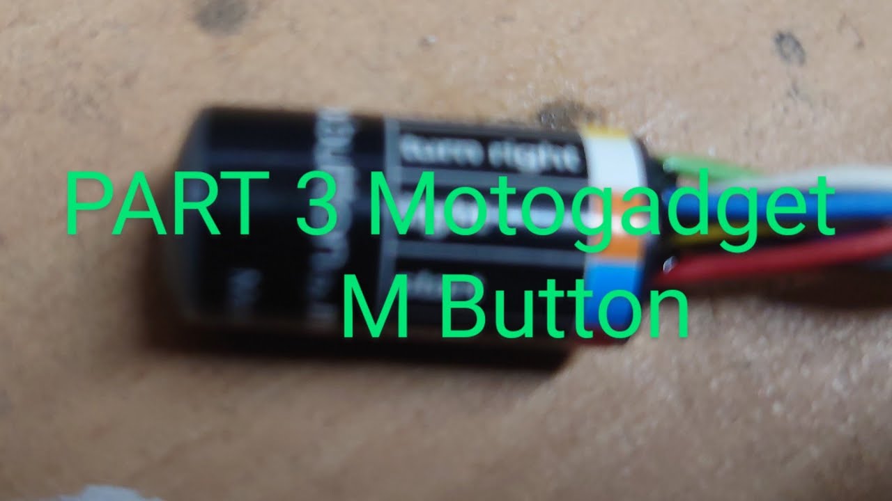 Motogadget m button - YouTube