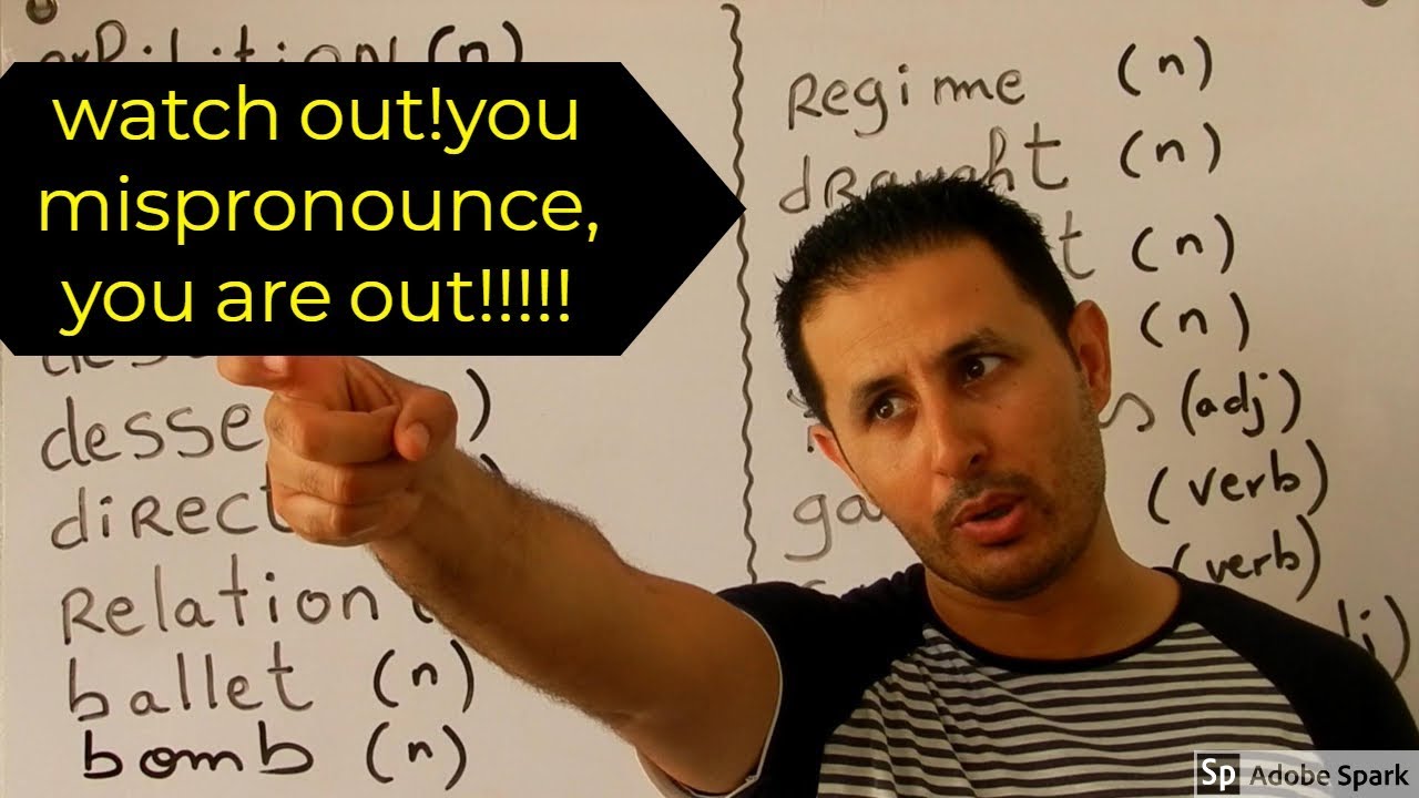 Mispronounced Words In English YouTube mispronounced-words-in-english-youtube