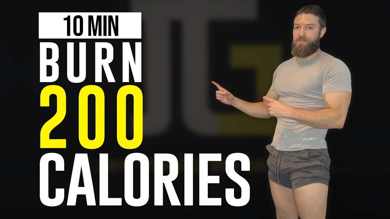 BURN 200 CALORIES With This 10 Min Full Body Cardio HIIT Workout | No ...