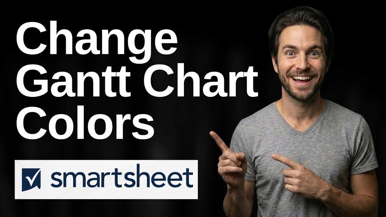 How To Change Gantt Chart Colors In Smartsheet (2026 Easy Guide) - YouTube