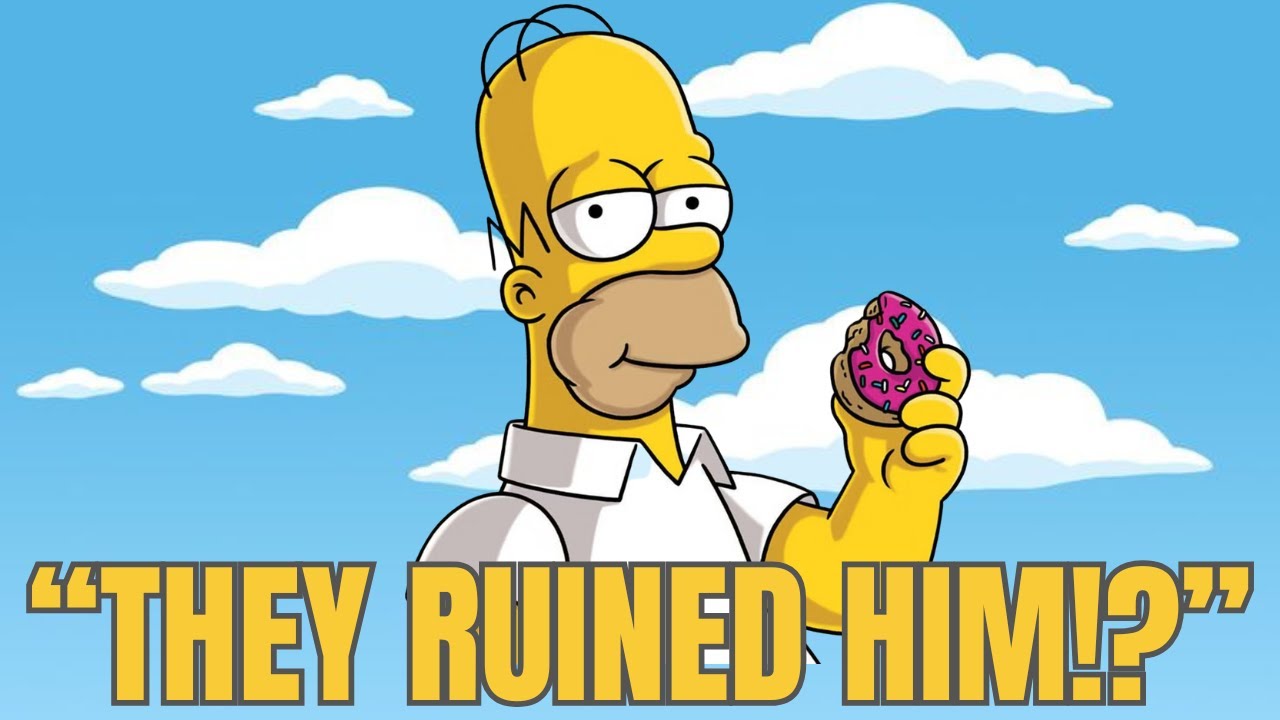 The Tragic reason WHY Homer Simpson Was FAILED By His Writers... - YouTube