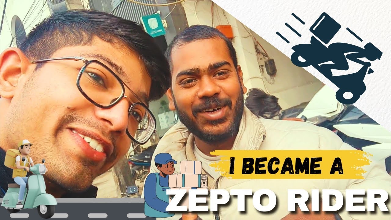 I became a "ZEPTO RIDER"🛵📦 - YouTube