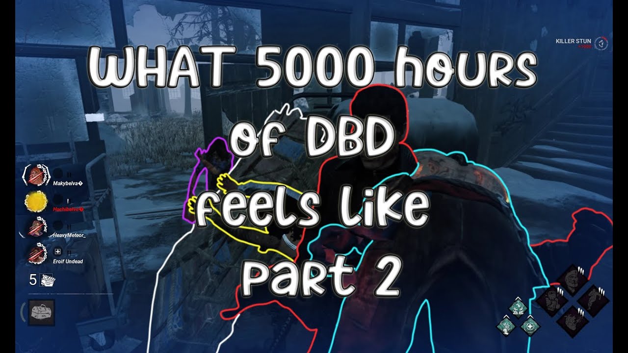 5000 ore su DBD? Part 2 [Dead by Daylight highlights & Fails] - YouTube