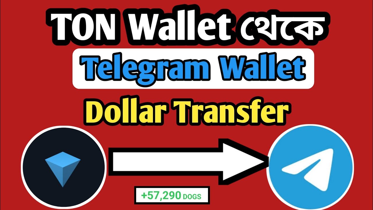 Dollar transfer from Ton wallet to Telegram wallet | Telegram wallet ...