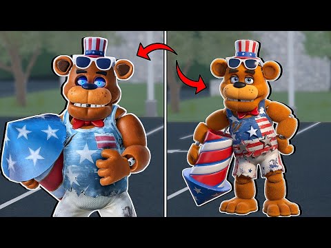 How To Get 4th Of July Event Badge & Firework Freddy Morph In FREDBEAR'S MEGA ROLEPLAY | FMR 