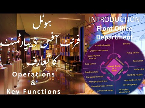 Front Office Department Introduction Operations and Key Functions Hotel ...