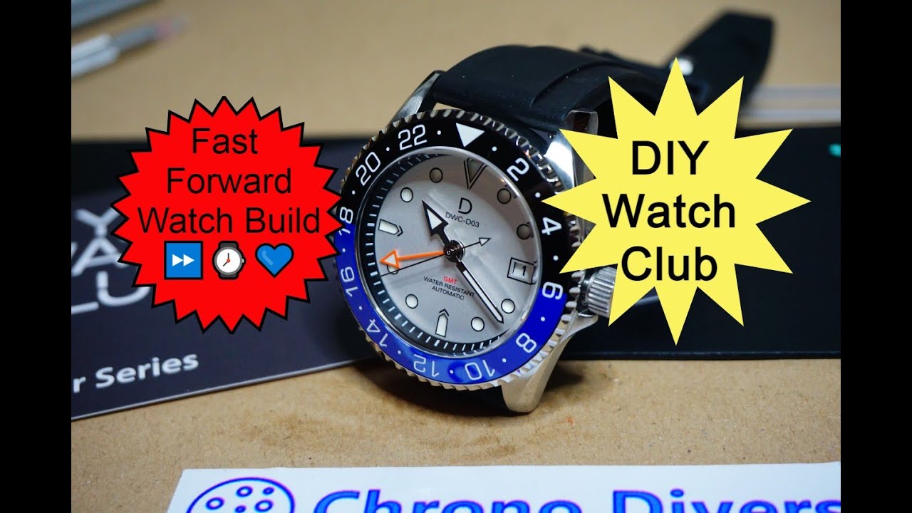Building a GMT Batman Diver - FAST FORWARD - DIY Watch Club - REVIEW of ...