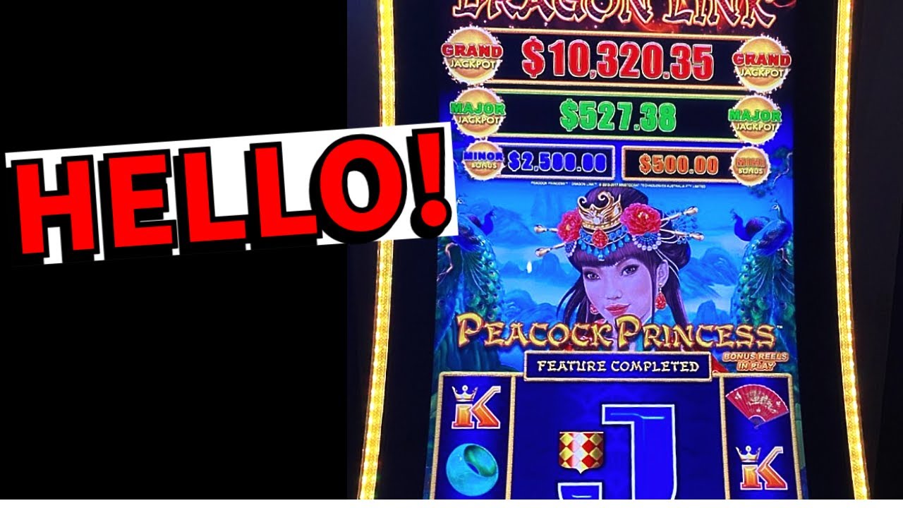 It’s Friday and we’re looking for a big win on Dragon Link Peacock ...
