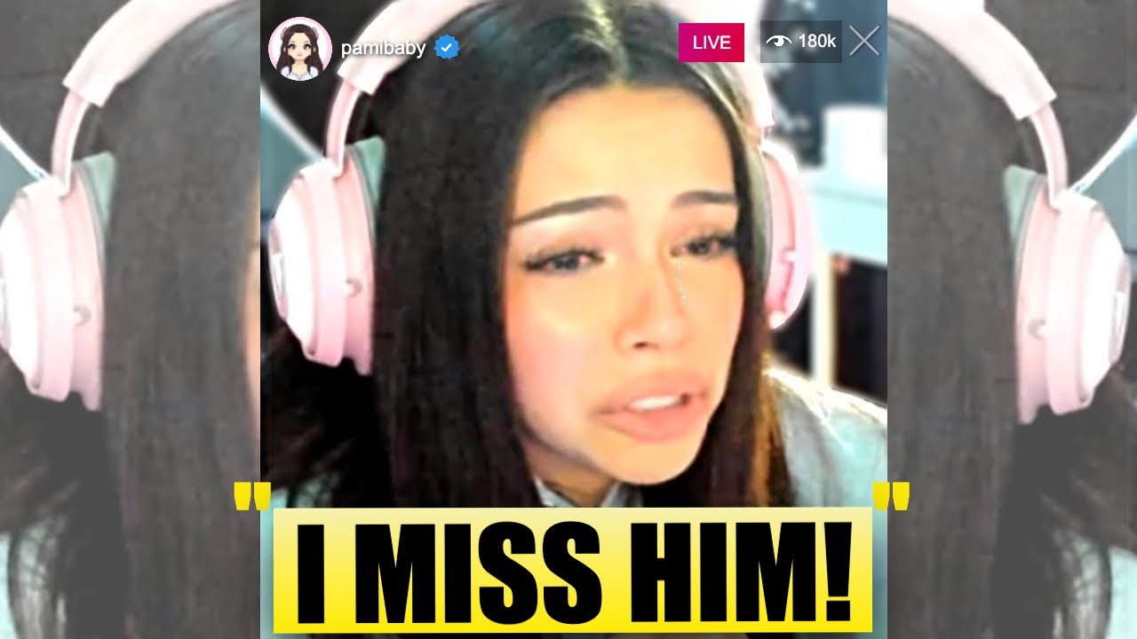 PamiBaby BREAKS DOWN Over Breakup With Adin Ross! (She Cried) - YouTube