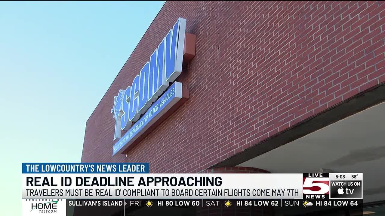 VIDEO: Real ID deadline approaching; SCDMV talks how to be compliant ...