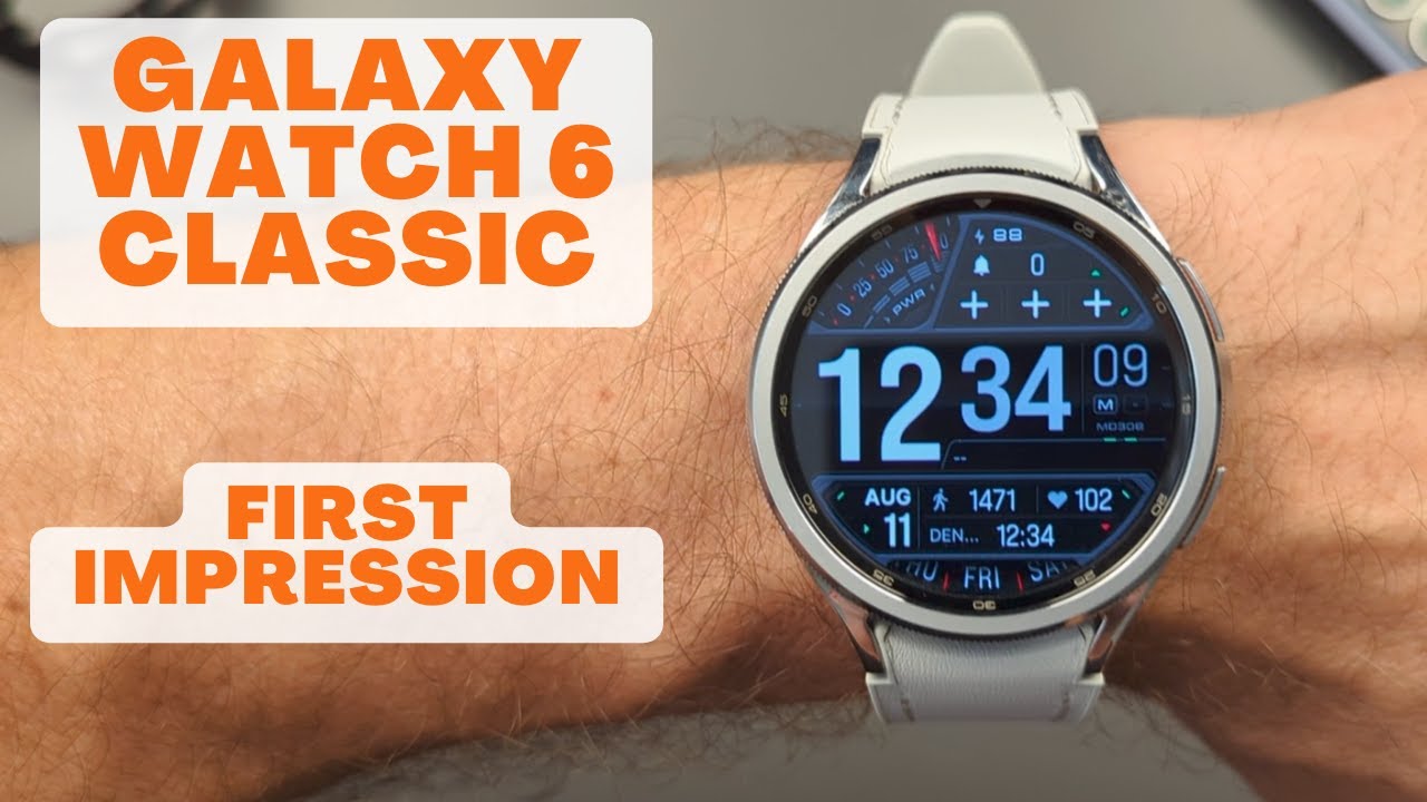 Galaxy Watch 6 - First Impressions - Its Better - YouTube