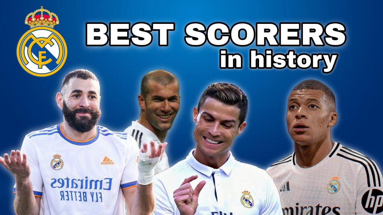 Real Madrid Best Scorers in History - YouTube