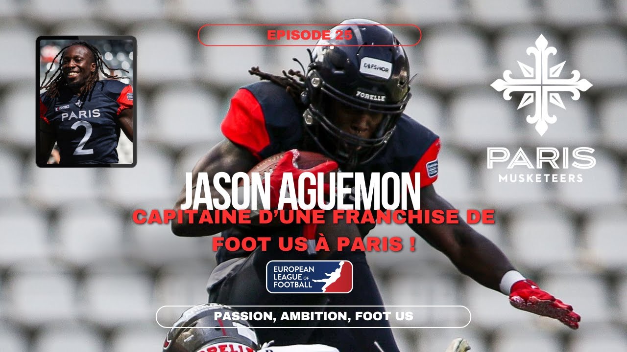 Jason Aguemon : Le meilleur RUNNING BACK français ! - YouTube