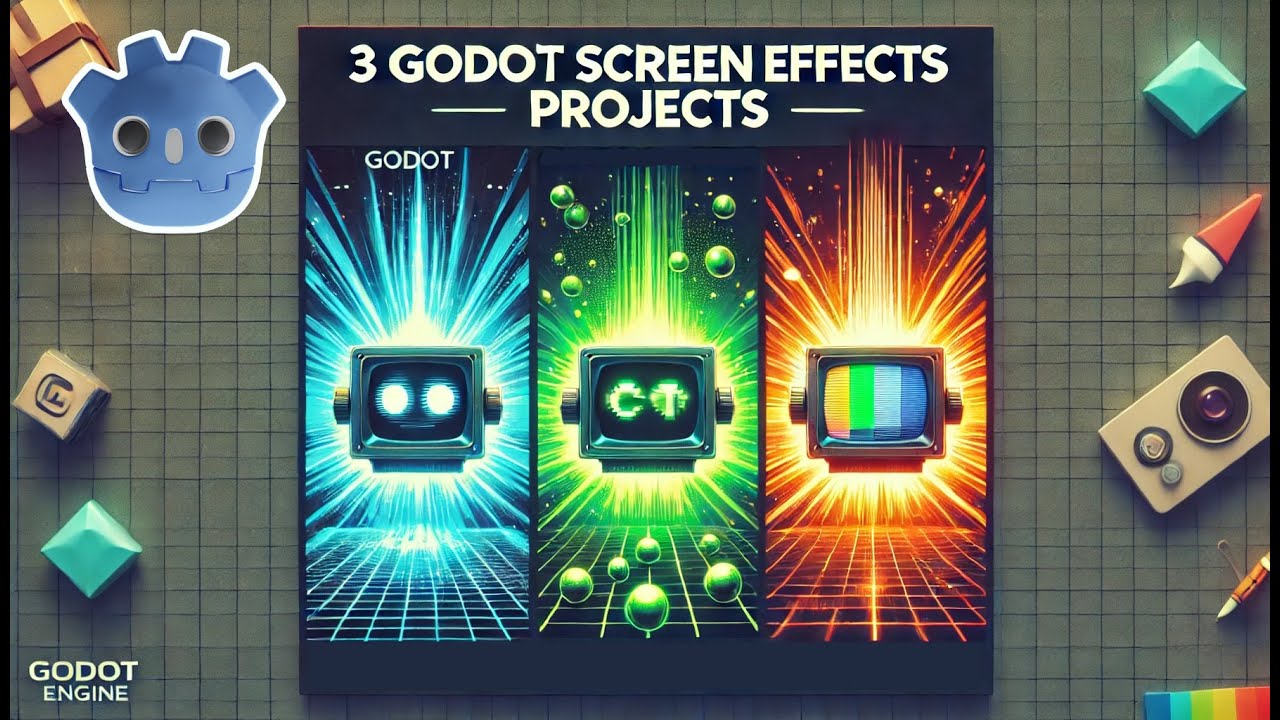 Godot Screen Effects Projects - YouTube