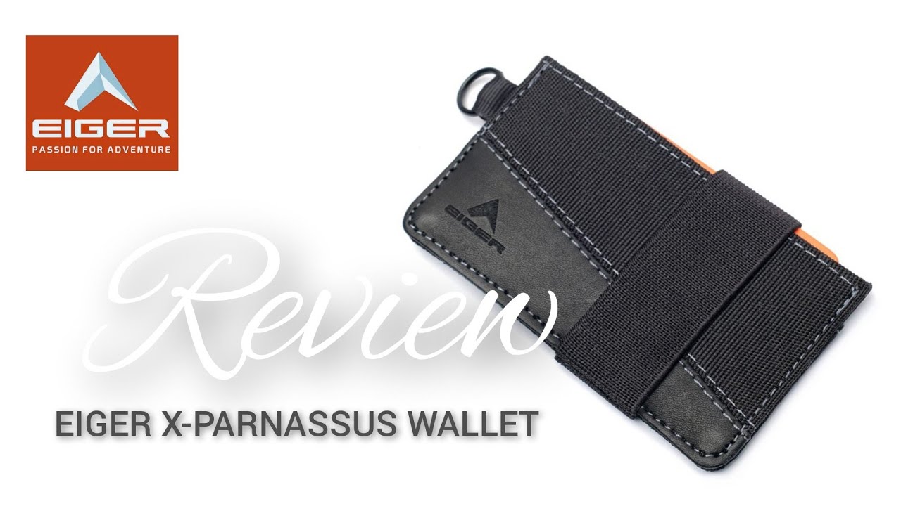 EIGER X PARNASSUS WALLET #CARDHOLDER - YouTube