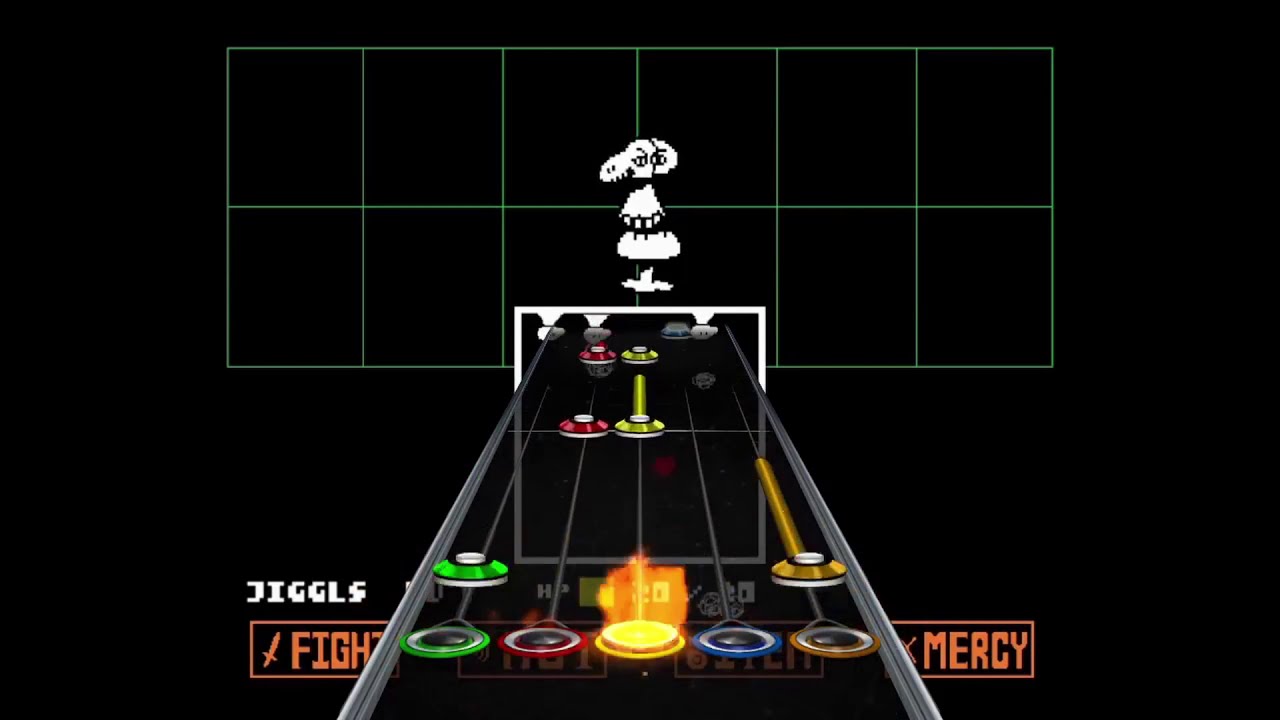 Undertale OST 036 - Dummy! (Clone Hero Chart) - YouTube