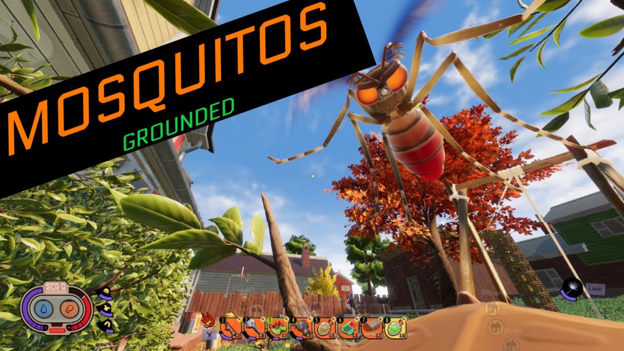 Mosquito farming done easy in Grounded - YouTube
