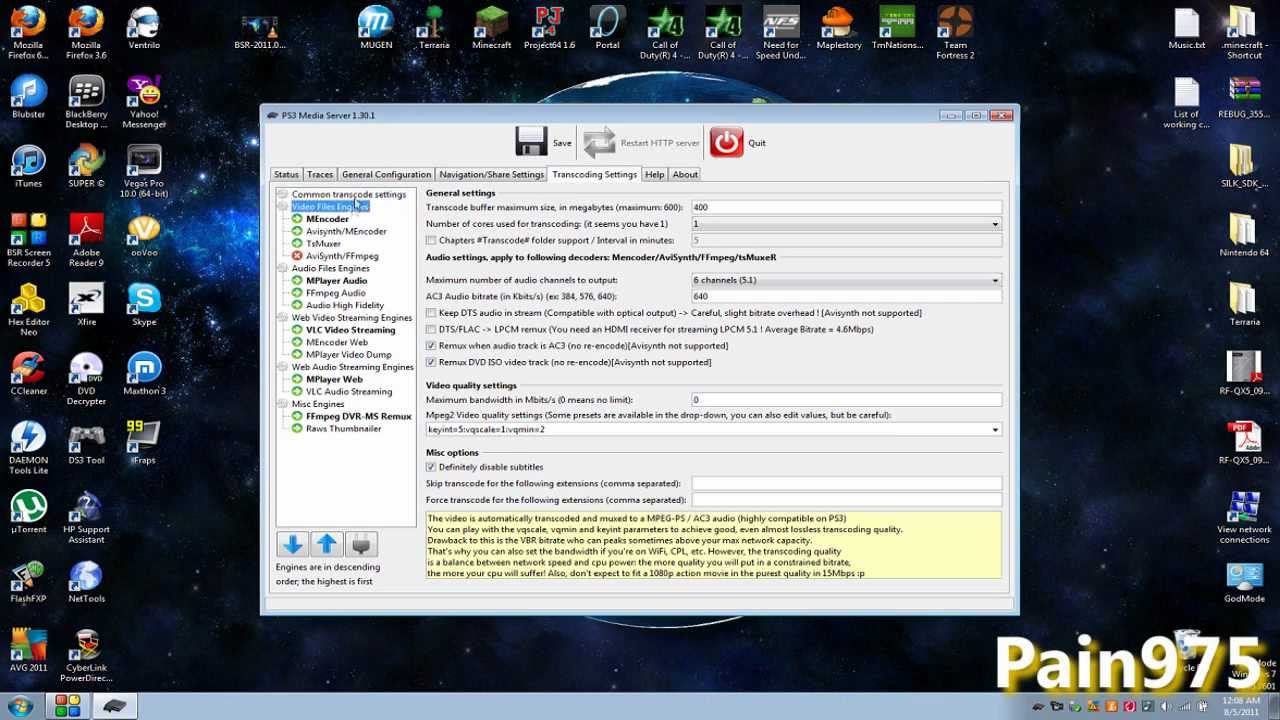 How To Stream Media Files to your PS3 - YouTube