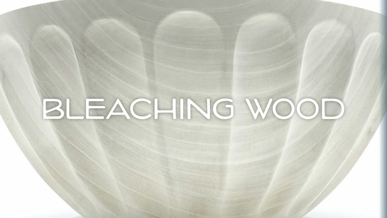 Bill Karow Bleaching, Fuming & Ebonizing - YouTube