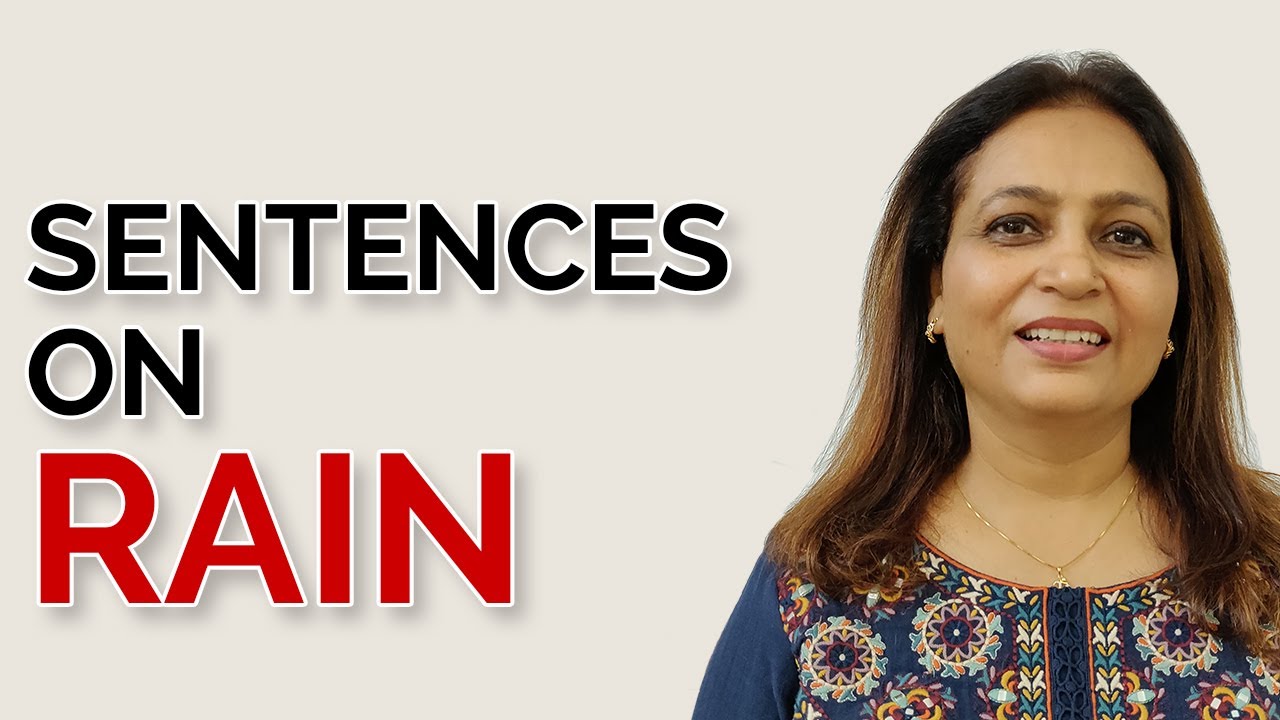 # 140 | How To Speak English confidently | Sentences On Rain | Spoken ...
