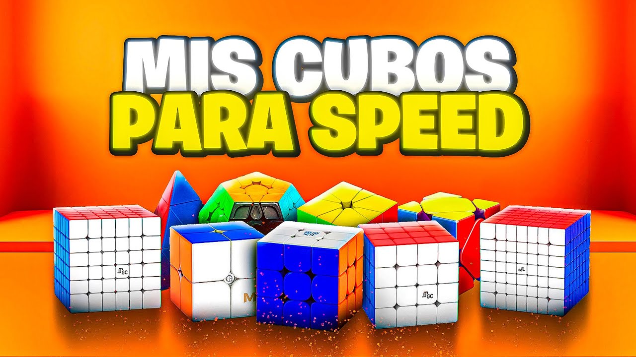 Estos son TODOS mis cubos de SPEEDCUBING - YouTube