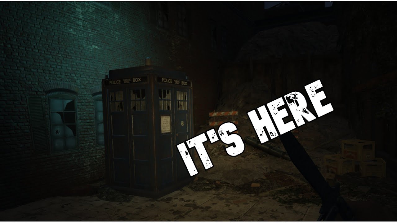 Fallout London I found Doctor Who Tardis - YouTube