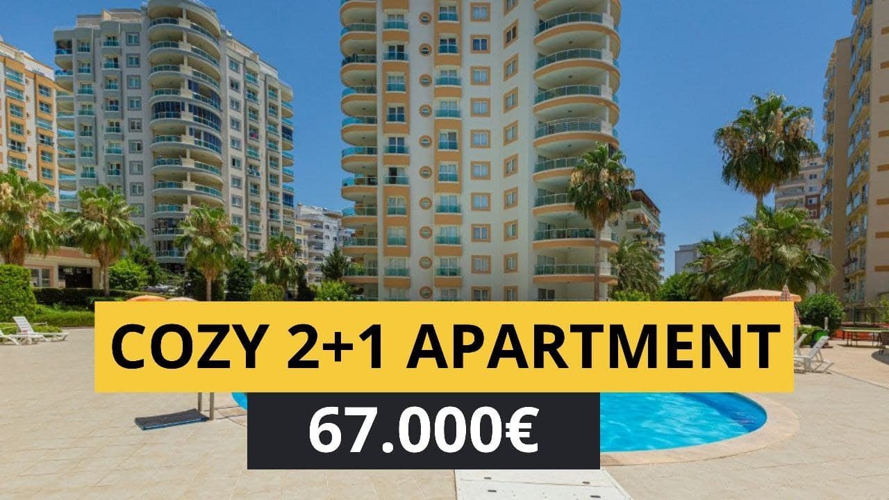 Apartment For Sale in Alanya Mahmutlar. Property in Turkey - YouTube