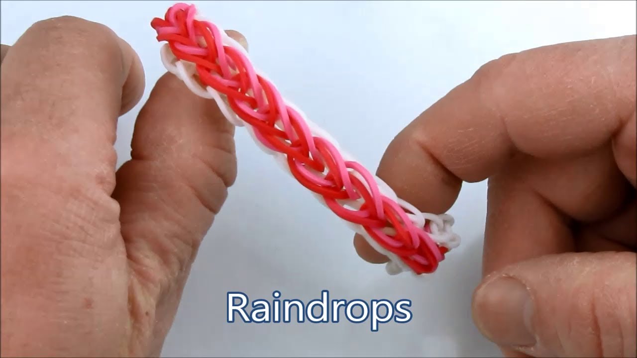 Rainbow Loom Patterns Raindrop