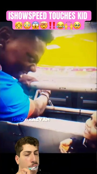 ISHOWSPEED TOUCHES KID 👧😳😱🤯‼️😂🙌🥹 #ishowspeed #touch #kids #shorts #jokes #funny #cute - YouTube