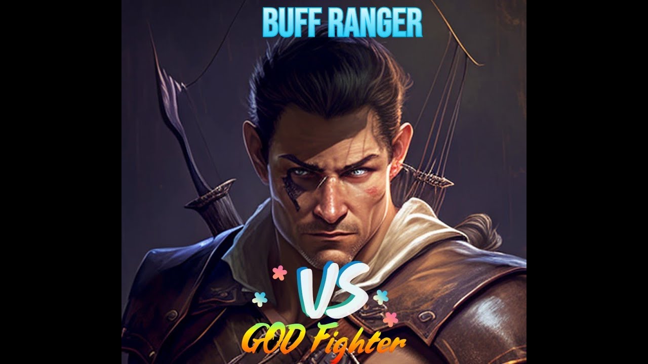 Buff ranger meets God Fighter - YouTube